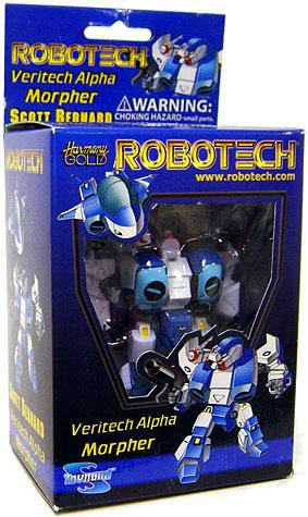 Robotech Macross Veritech Alpha Morpher Scott Bernard Action Figure ...