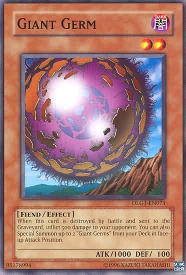 YuGiOh Dark Legends Single Card Common Giant Germ DLG1-EN071 - ToyWiz