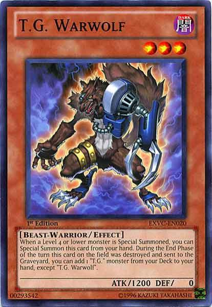 YuGiOh YuGiOh 5Ds Extreme Victory Single Card Common T.G. Warwolf EXVC ...