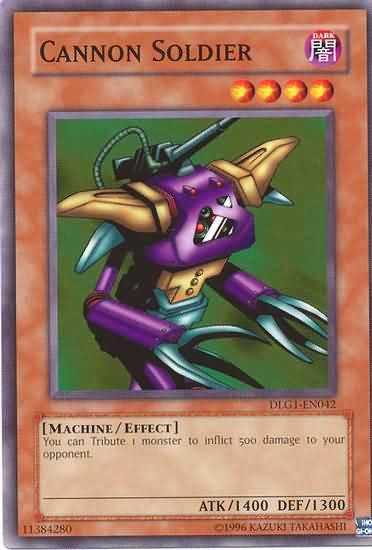 YuGiOh Dark Legends Single Card Common Cannon Soldier DLG1-EN042 - ToyWiz