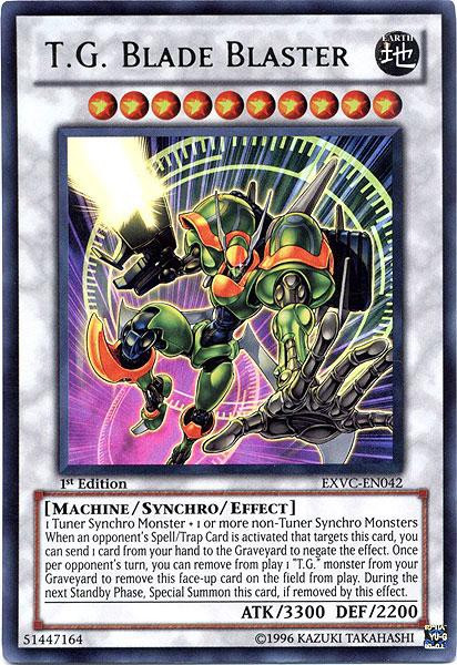 YuGiOh YuGiOh 5Ds Extreme Victory Single Card Ultra Rare T.G. Blade ...