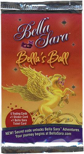 Bella Sara Collectible Card Game Bellas Ball Booster Pack 5 Cards ...