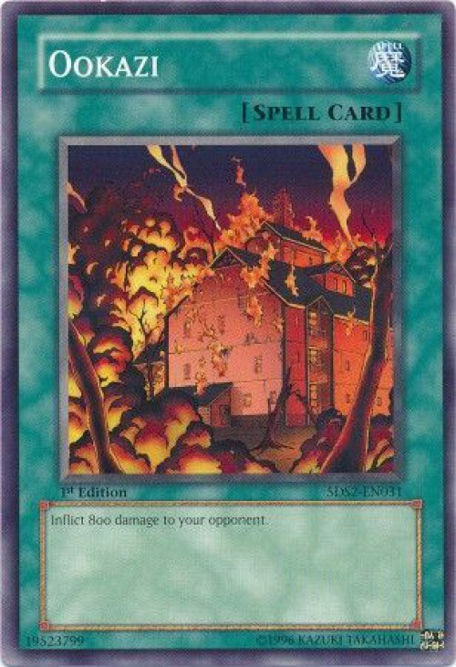 YuGiOh 2009 Starter Deck Single Card Common Ookazi 5DS2-EN031 - ToyWiz