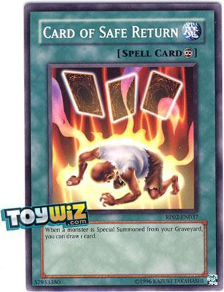 YuGiOh Retro Pack 2 Single Card Common Card of Safe Return RP02-EN037 ...