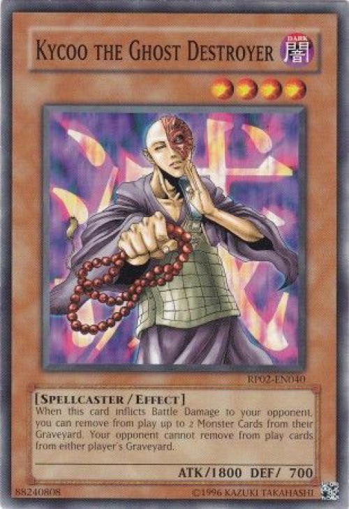 YuGiOh Retro Pack 2 Single Card Common Kycoo the Ghost Destroyer RP02 ...
