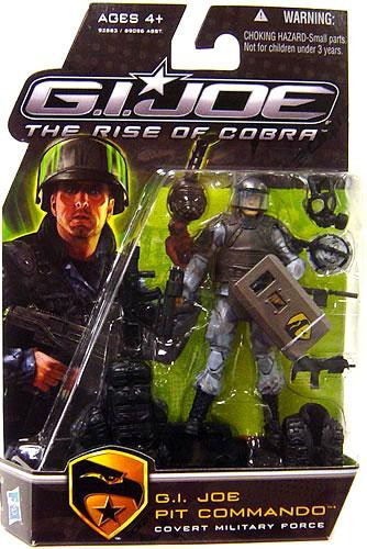 GI Joe The Rise of Cobra GI Joe Pit Commando 3.75 Action Figure Holding ...