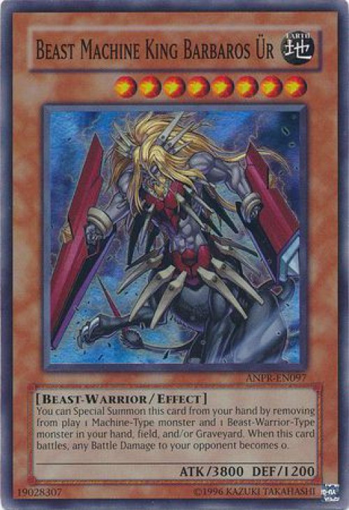 YuGiOh Ancient Prophecy Single Card Super Rare Beast Machine King ...