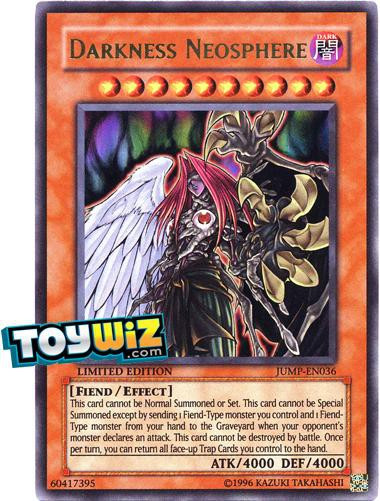 YuGiOh Shonen Jump Single Card Ultra Rare Darkness Neosphere JUMP-EN036 ...