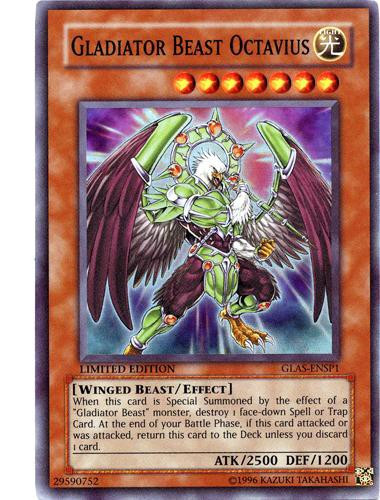YuGiOh GX Trading Card Game Gladiators Assault Single Card Super Rare ...