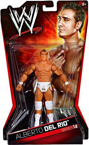 WWE Wrestling Series 12 Alberto Del Rio Action Figure Mattel Toys - ToyWiz