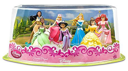 Disney Princess Disney Princess Exclusive 7-Piece PVC Figure Playset 2 ...