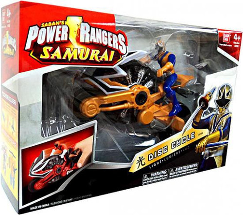Power Rangers Samurai Disc Cycle 4 Action Figure Light Bandai America ...