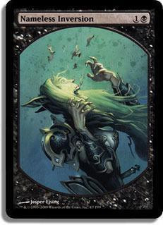 Magic The Gathering Textless Player Rewards Single Card Promo Nameless ...