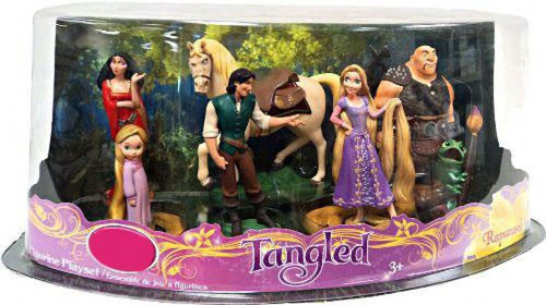 Disney Tangled Tangled Exclusive 7-Piece PVC Figure Playset - ToyWiz