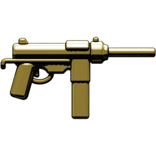 BrickArms Weapons M3 Grease Gun 2.5 Brass - ToyWiz