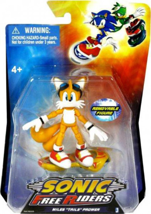 Sonic The Hedgehog Free Riders Tails 3.5 Action Figure Jazwares - ToyWiz