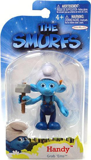 The Smurfs Movie Grab Ems Handy Mini Figure Jakks Pacific - ToyWiz