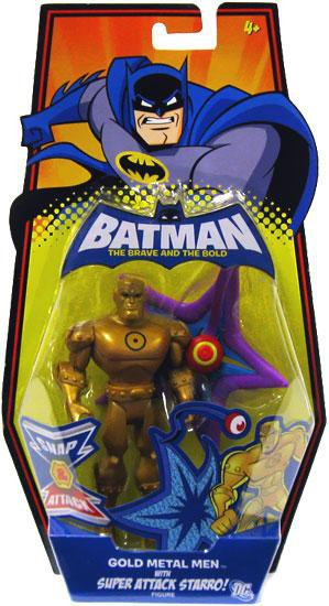 Batman The Brave and the Bold Gold Metal Men with Super Attack Starro ...