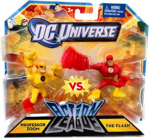DC Universe Action League Professor Zoom The Flash 3 Mini Figures ...