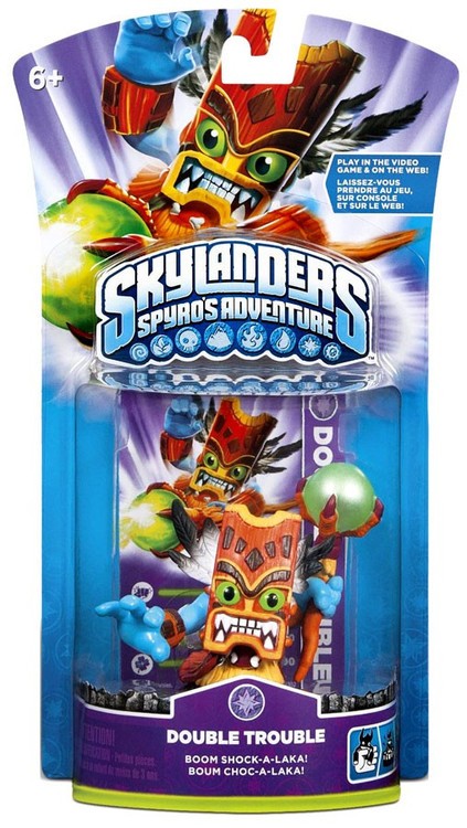 Skylanders Spyros Adventure Double Trouble Figure Pack Activision - ToyWiz