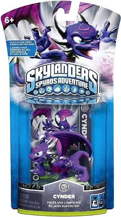 Skylanders Spyros Adventure Cynder Figure Pack Spyros Adventure ...