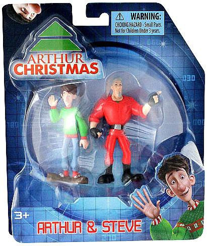Arthur Christmas Arthur Steve Mini Figure 2-Pack Bridge Direct - ToyWiz