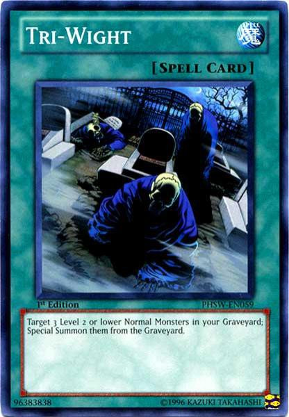 YuGiOh Trading Card Game Photon Shockwave Single Card Common Tri-Wight ...