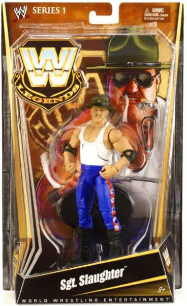 WWE Wrestling Legends Series 1 Sgt Slaughter Action Figure Mattel Toys - ToyWiz