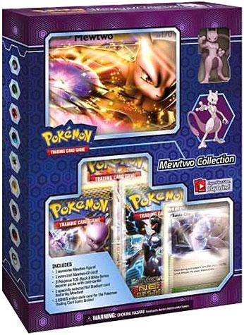 Pokemon Black White Next Destinies Mewtwo Collection Box 3 Booster ...