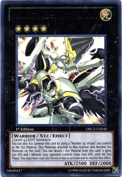 YuGiOh YuGiOh 5Ds Order of Chaos Single Card Ultra Rare Number C39 ...