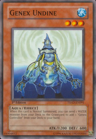 YuGiOh YuGiOh 5Ds The Shining Darkness Single Card Common Genex Undine ...