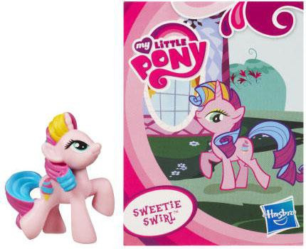 My Little Pony Series 1 Sweetie Swirl 2 PVC Figure Hasbro Toys - ToyWiz