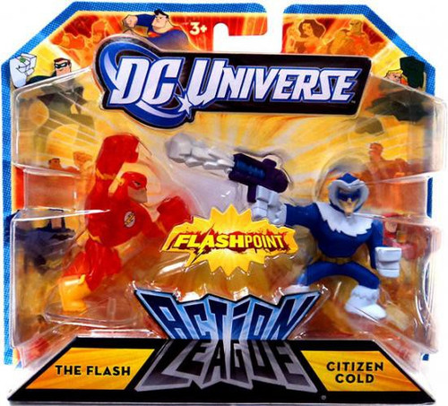 DC Universe Flashpoint Action League The Flash Citizen Cold 3 Mini ...