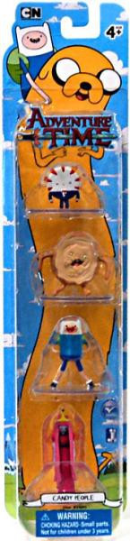 Adventure Time Candy People 2 Mini Figure 4-Pack Jazwares - ToyWiz