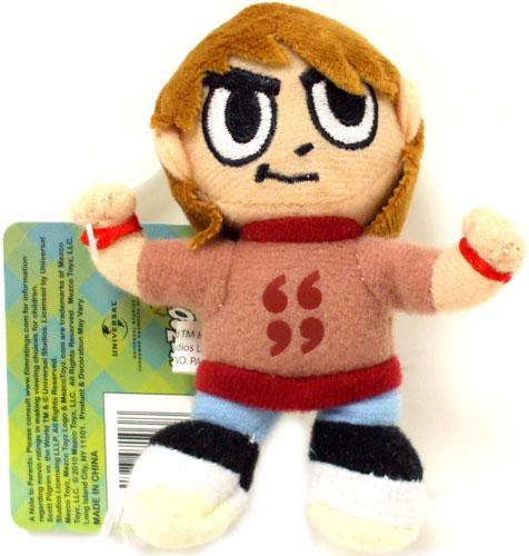 Scott Pilgrim vs The World Scott Pilgrim Plush Clip Power Up Mezco Toyz ...