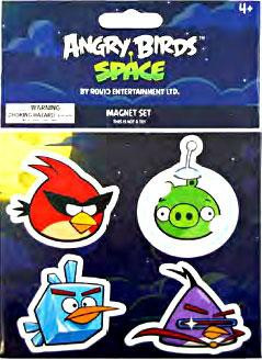 Angry Birds Space Angry Birds Space Flat Magnet Pack Set 2 Commonwealth ...