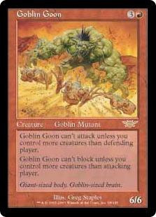 Magic The Gathering Trading Card Game Legions Single Card Rare Goblin ...