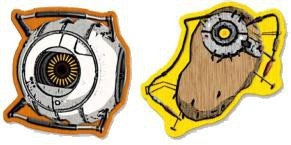 Portal 2 Space Core POTaDOS Patch Set 1 Crowded Coop - ToyWiz