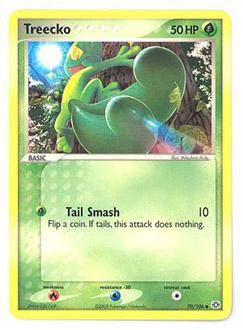Pokemon EX Emerald Single Card Common Treecko 70 - ToyWiz