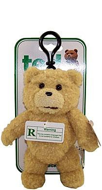 Ted Movie Ted Plush Backpack Clip PG Version Commonwealth Toys - ToyWiz