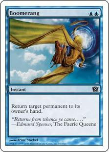 Magic The Gathering 9th Edition Single Card Common Boomerang 66 - ToyWiz