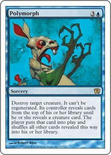 Magic The Gathering 9th Edition Single Card Rare Polymorph 90 - ToyWiz