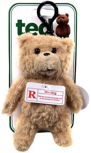 Ted Movie Ted Plush Backpack Clip R Version Commonwealth Toys - ToyWiz