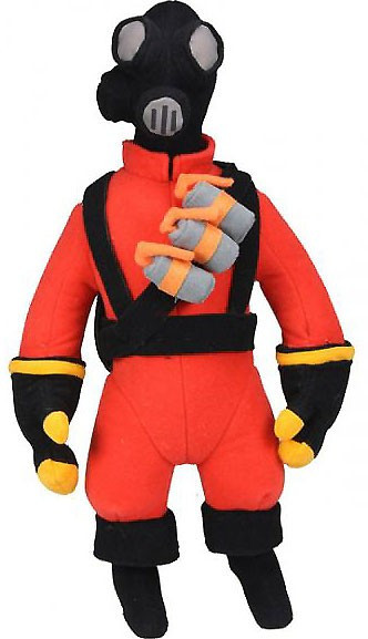 NECA Team Fortress Pyro 13 Plush Figure - ToyWiz