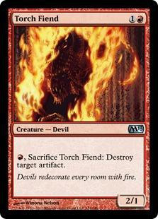 Magic The Gathering 2013 Core Set Single Card Uncommon Torch Fiend 151 ...