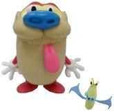 NickToons Ren Stimpy Stimpy 3 Figure Jazwares - ToyWiz