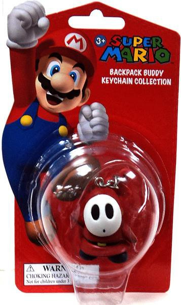 Super Mario Backpack Buddy Collection Shy Guy 2 Keychain PopCo - ToyWiz