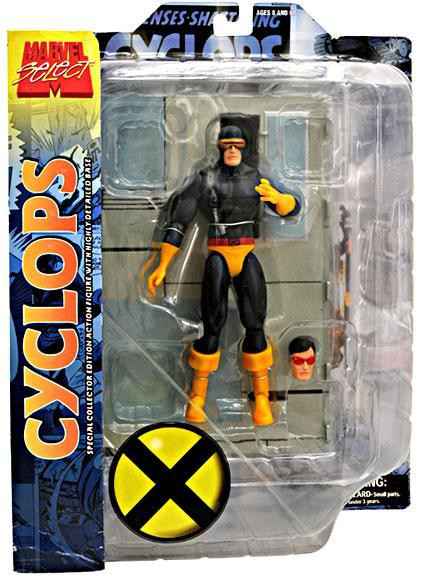 Marvel X-Men Marvel Select Cyclops 7 Action Figure Diamond Select Toys ...