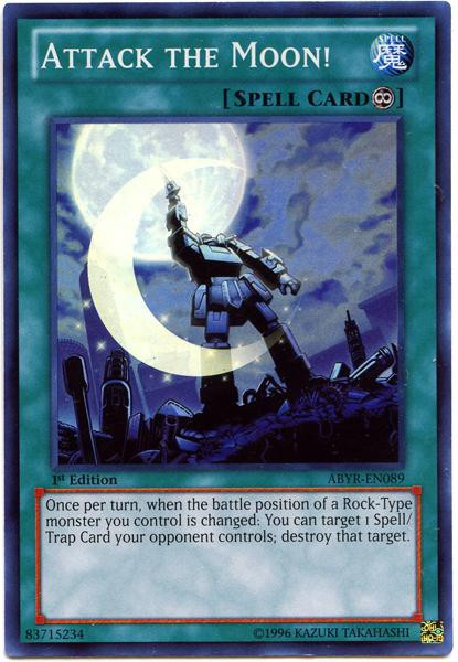 YuGiOh Trading Card Game Abyss Rising Single Card Super Rare Attack the ...
