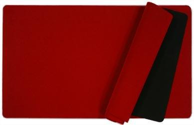 Card Supplies Red 12 x 24 Play Mat Gaming Playmats - ToyWiz